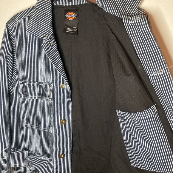 Dickies | Jackets & Coats | Dickies Hickory Striped Chore Jacket | Poshmark